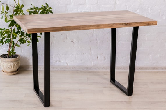 Wooden Table Office Desk Unique Design Home Office Desk Modern - Etsy