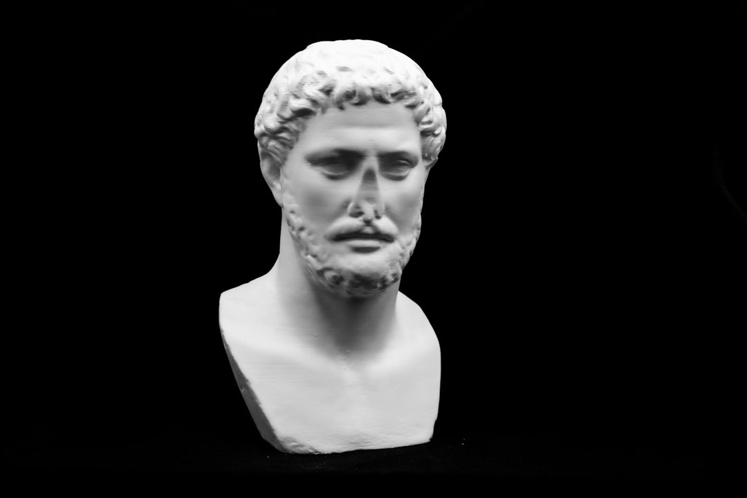 Pythagoras Bust | Ancient Greek Mathematician | Father of Geometry ...