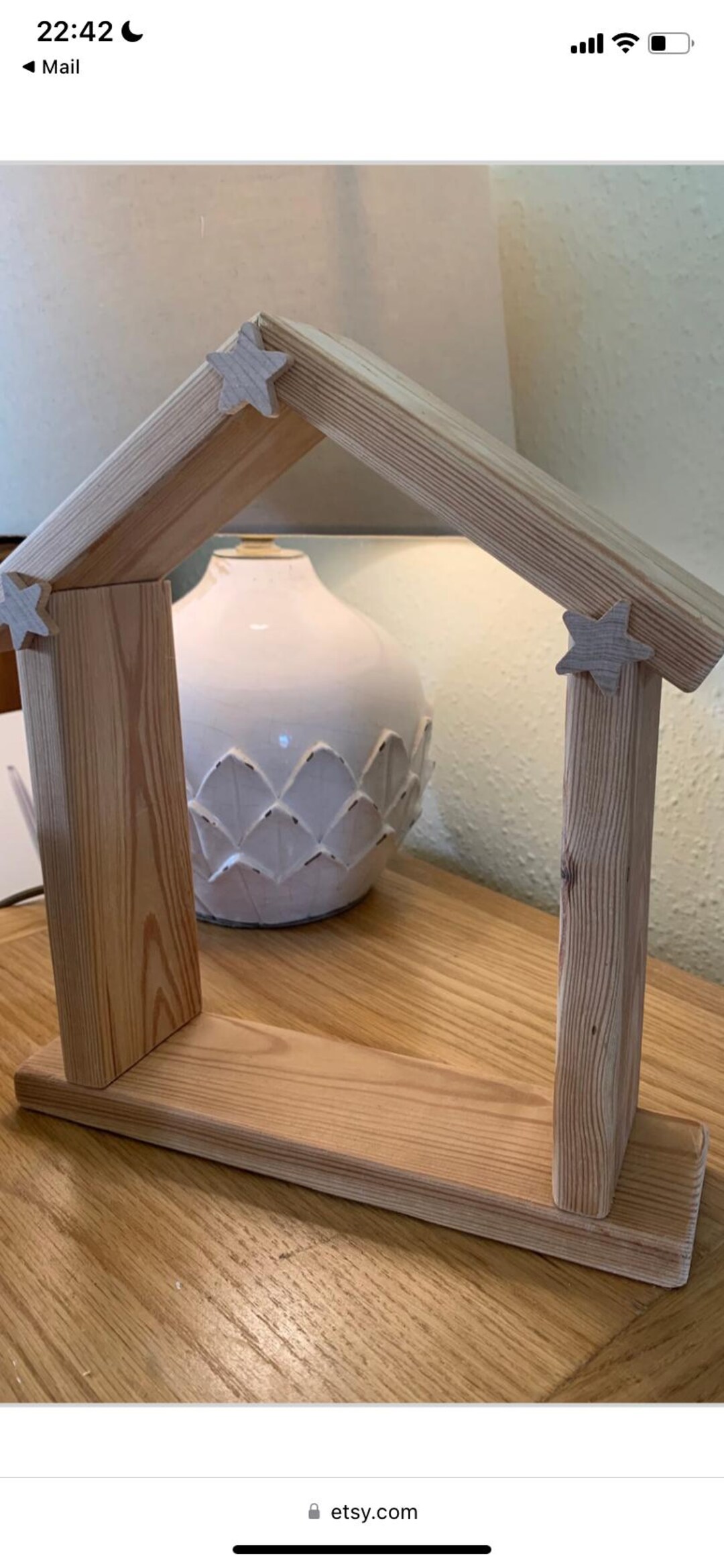 Solid Wooden Pine Stable - Etsy