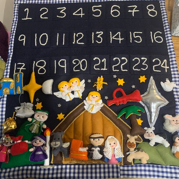 Nativity Advent - Etsy