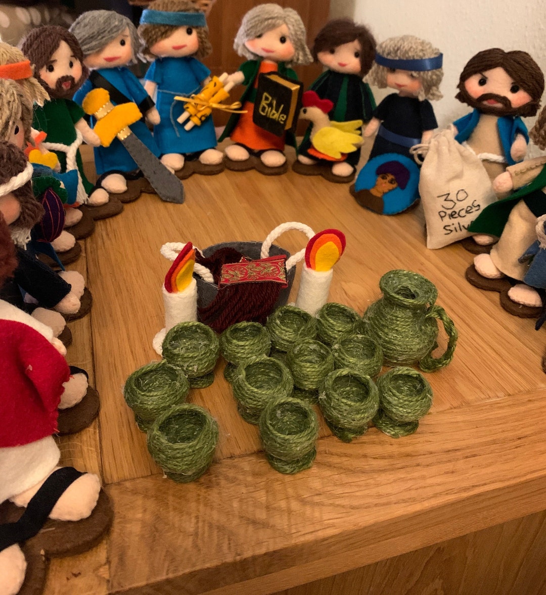 Last Supper Dolls With Toys - Etsy