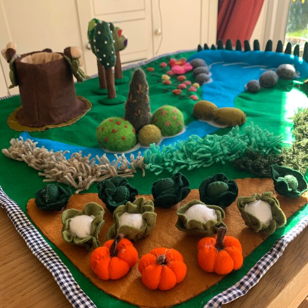 Forest Play Mat - Etsy