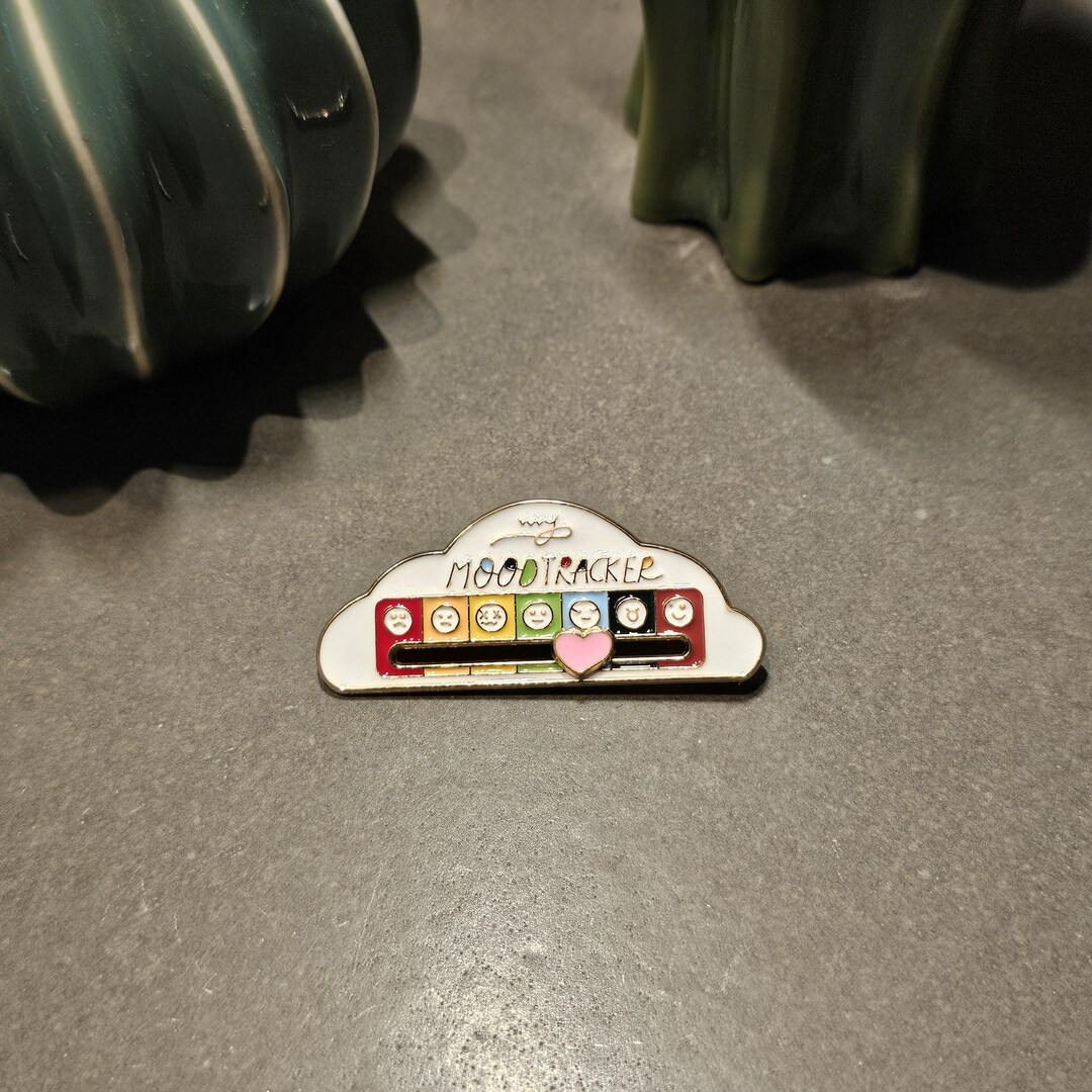 Mood Tracker Pin | Humorous Pins | Funny Pins | Cheeky Pins | LOL Pins ...