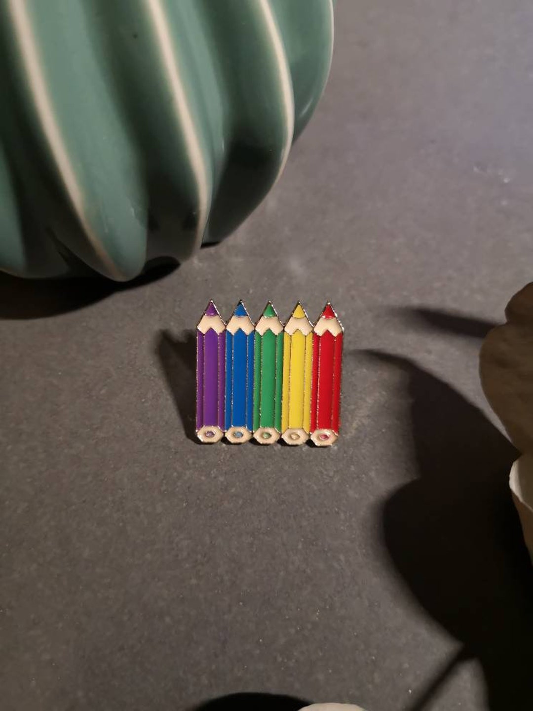 LGBTQ+ Enamel Pins | Pride Pins | LOVE Pins | Rainbow Pencil Pins | NHS ...