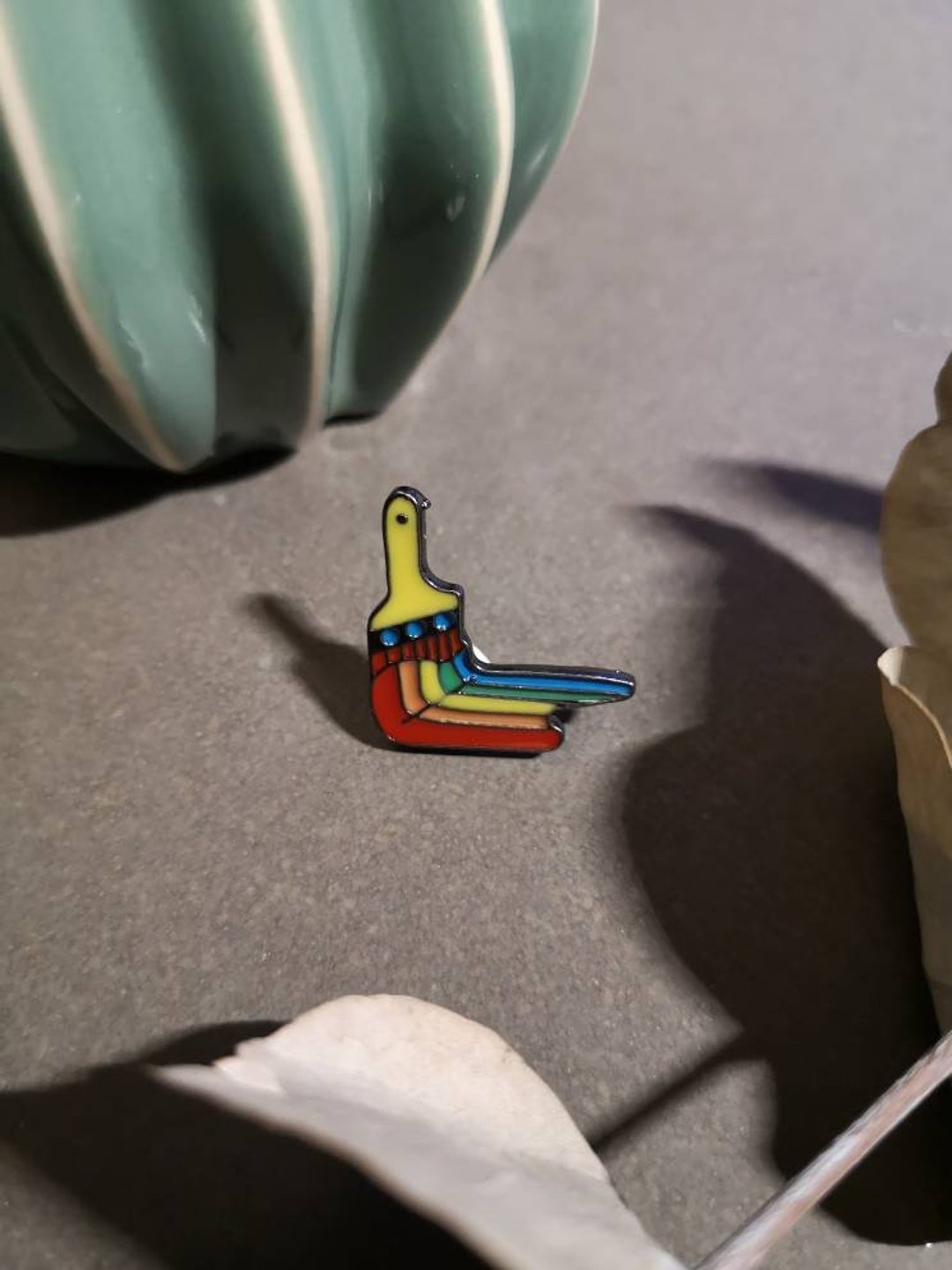 LGBTQ+ Enamel Pins | Pride Pins | LOVE Pins | Rainbow Brush Pins | NHS ...