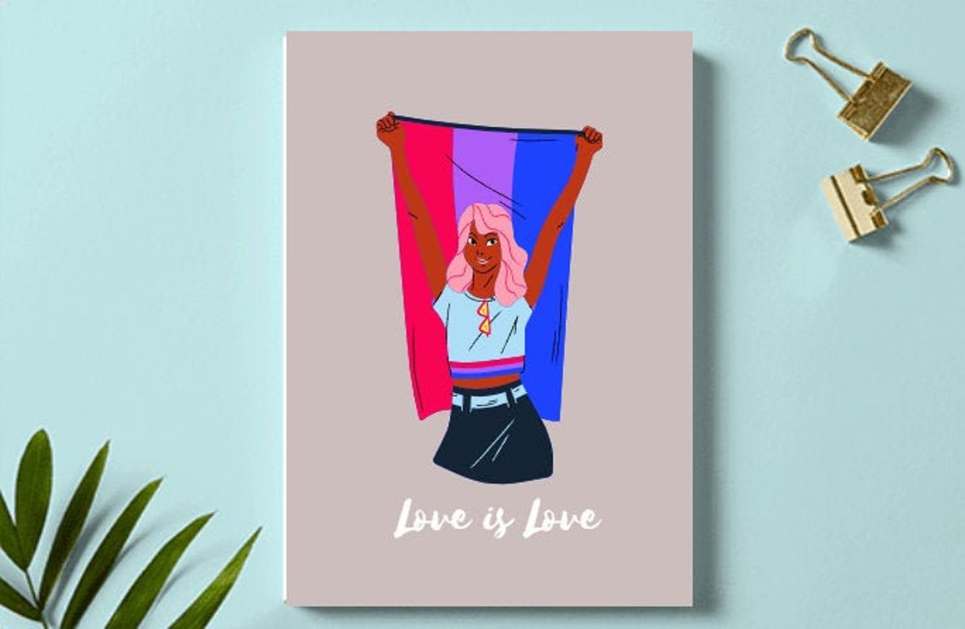 Digital Print LGBTQ Art Print Rainbow Art Print Queer Art Print Pride ...