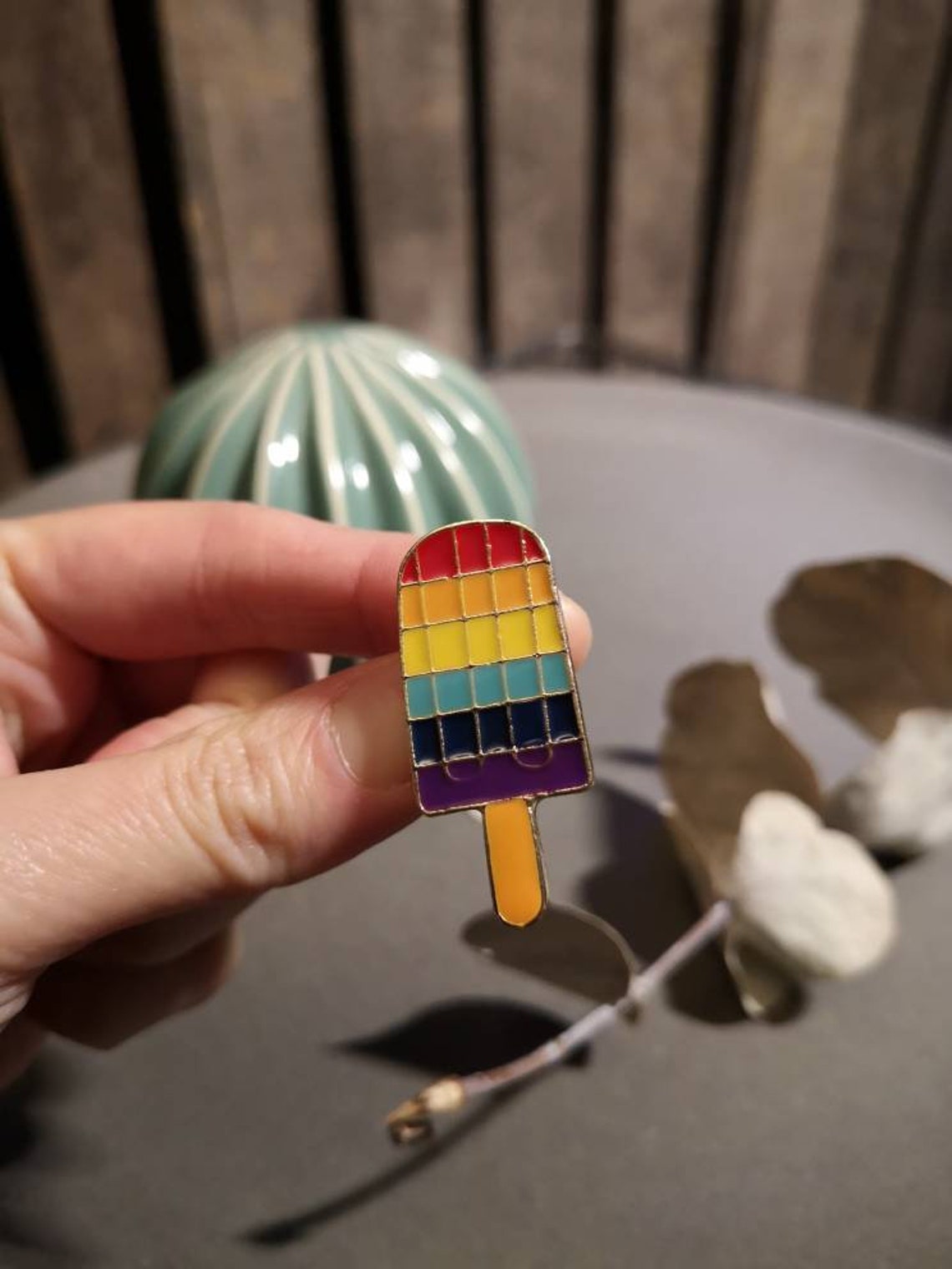 LGBTQ Enamel Pins Pride Pins LOVE Pins Rainbow Ice | Etsy