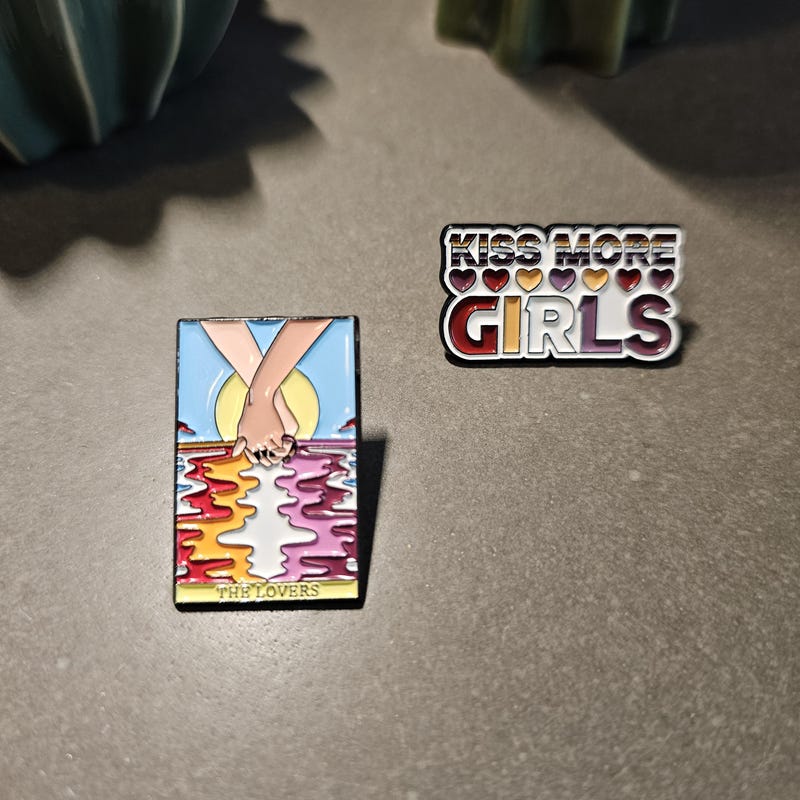 Pin on Girls Kiss Girls - Etsy UK