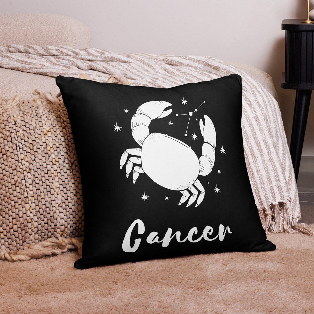 Cancer Zodiac Sign With Astrological Star Symbol Decorative - Etsy