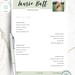 Green CV Template for Marketing Assistant Green Modern and Creative ...