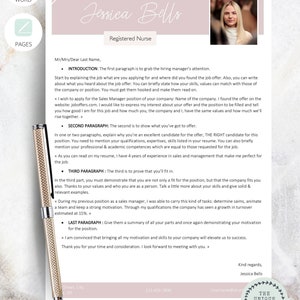 Pink Modern Resume Template for Word & Pages Pink Creative CV Template ...
