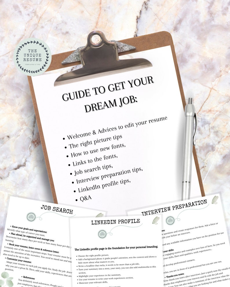 Violet Resume Template for Word Pages Creative CV Resume - Etsy