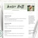 Green CV Template for Marketing Assistant Green Modern and Creative ...