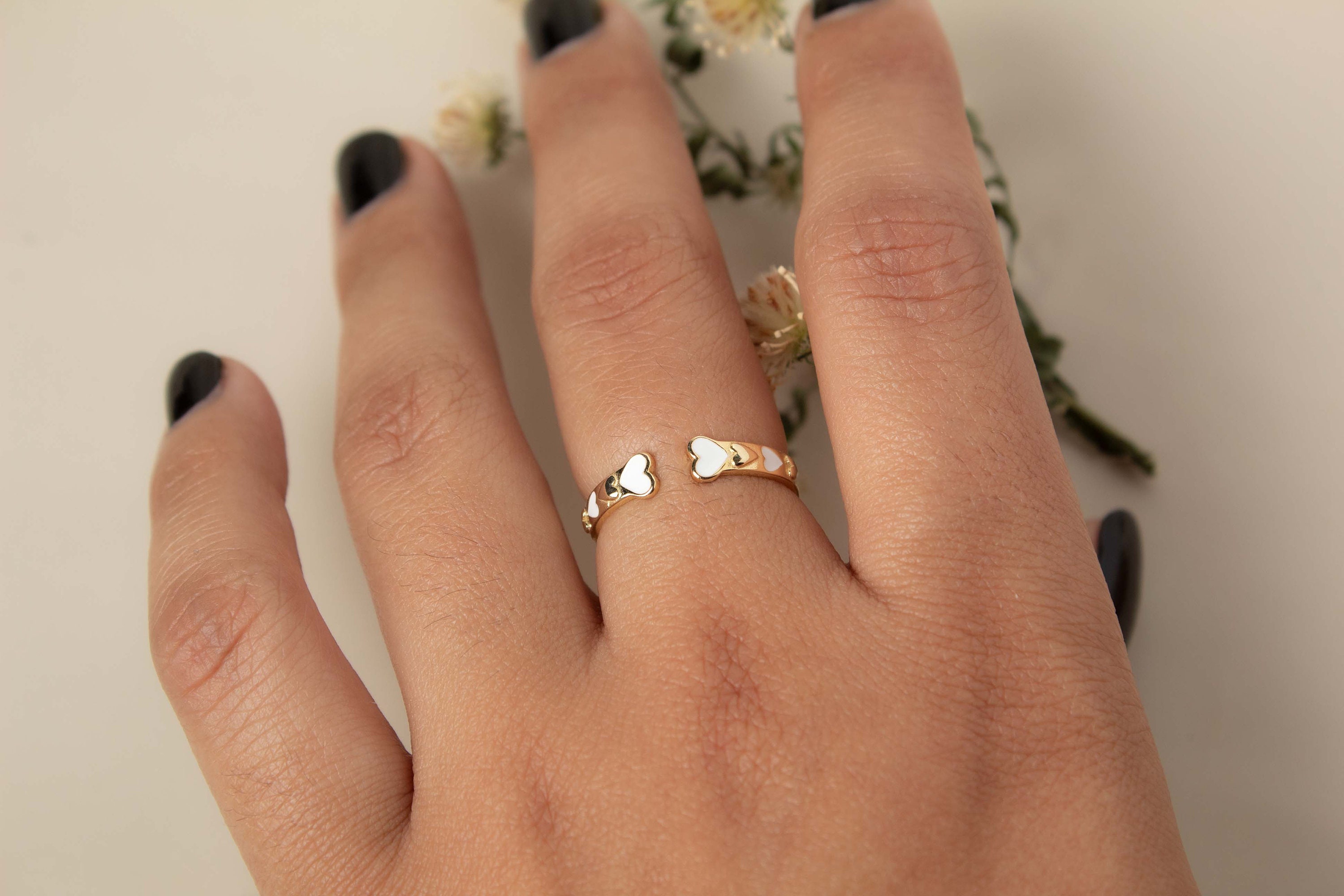 Summer Crush Ring One Size 925 Sterling Silver 14k Gold - Etsy