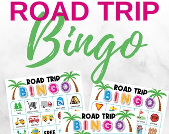 Road Trip Activity Pack - Printable Kids Activities - Life’s Lists - Etsy