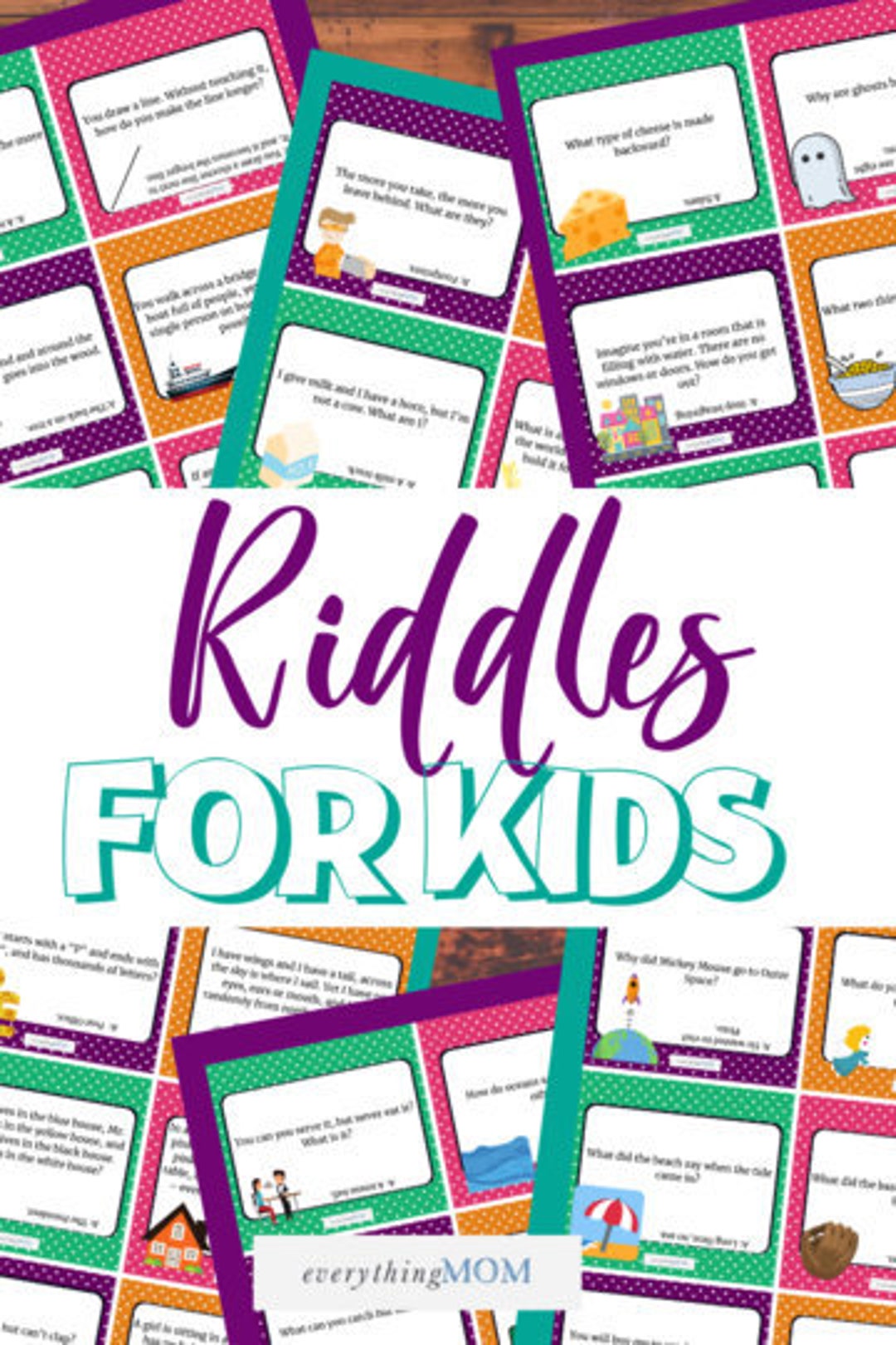 36 Printable Riddle Cards for Kids questions and Answers - Etsy Australia