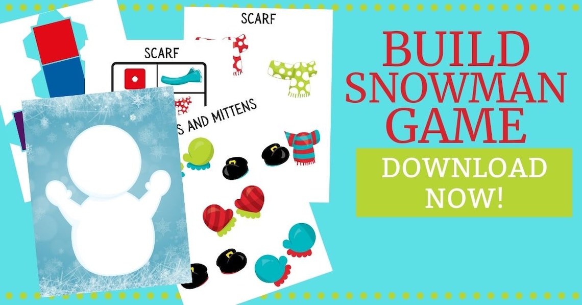 Build a Snowman Game , Kids Games, Kids Activities, Fun Activities ...