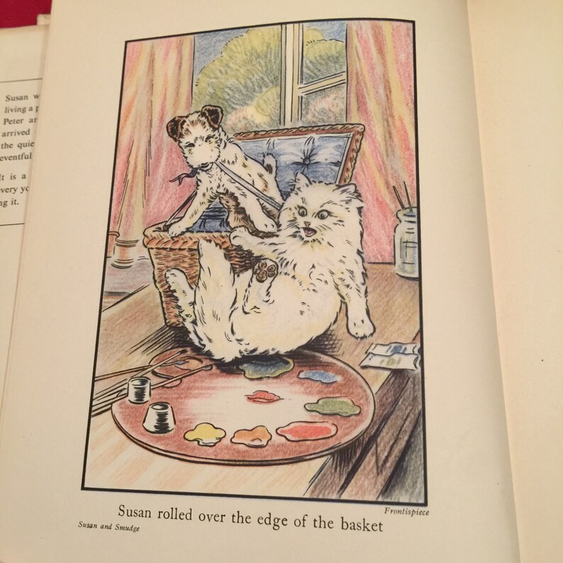 Susan and Smudge by Lewis Dutton Illustrations by Cyrus Hall 1939 RARE ...