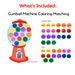 Gumball Machine Color Match Activity// Pompom Color Matching ...