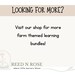 Farm Animal Behavior Chart | Kids Reward & Chore Chart | Printable ...