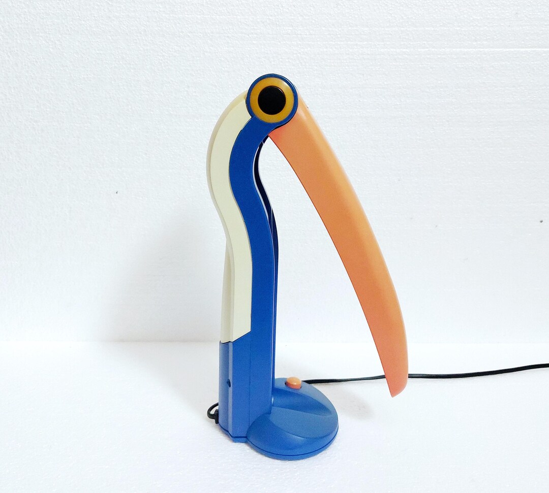 Vintage Toucan Table Lamp by H.T Huang From the 80s - Etsy