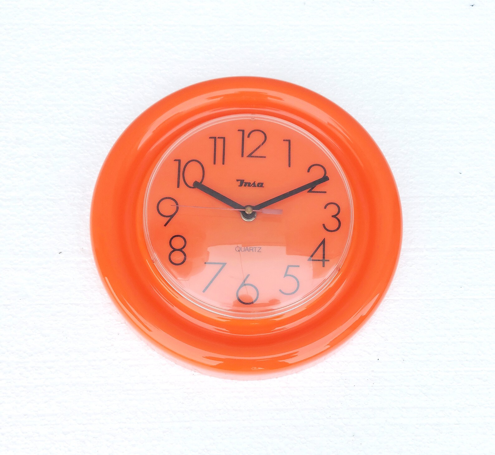 Vintage INSA Wall Clock - Space Age Design - Made in Yugoslavia 70s - Etsy
