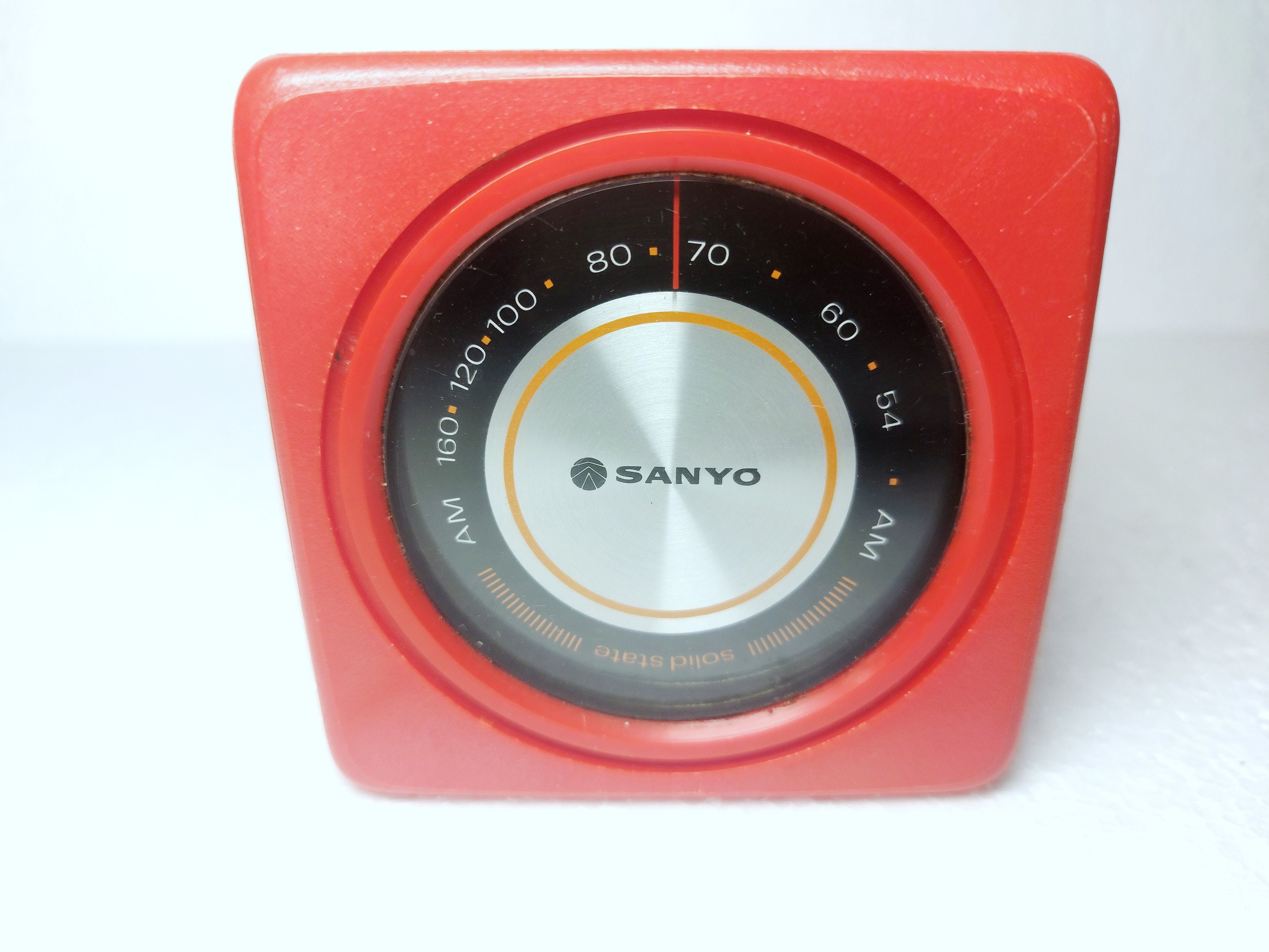 Sanyo Red Dice Cube AM Radio Model RP-1711 Japan 70s - Etsy