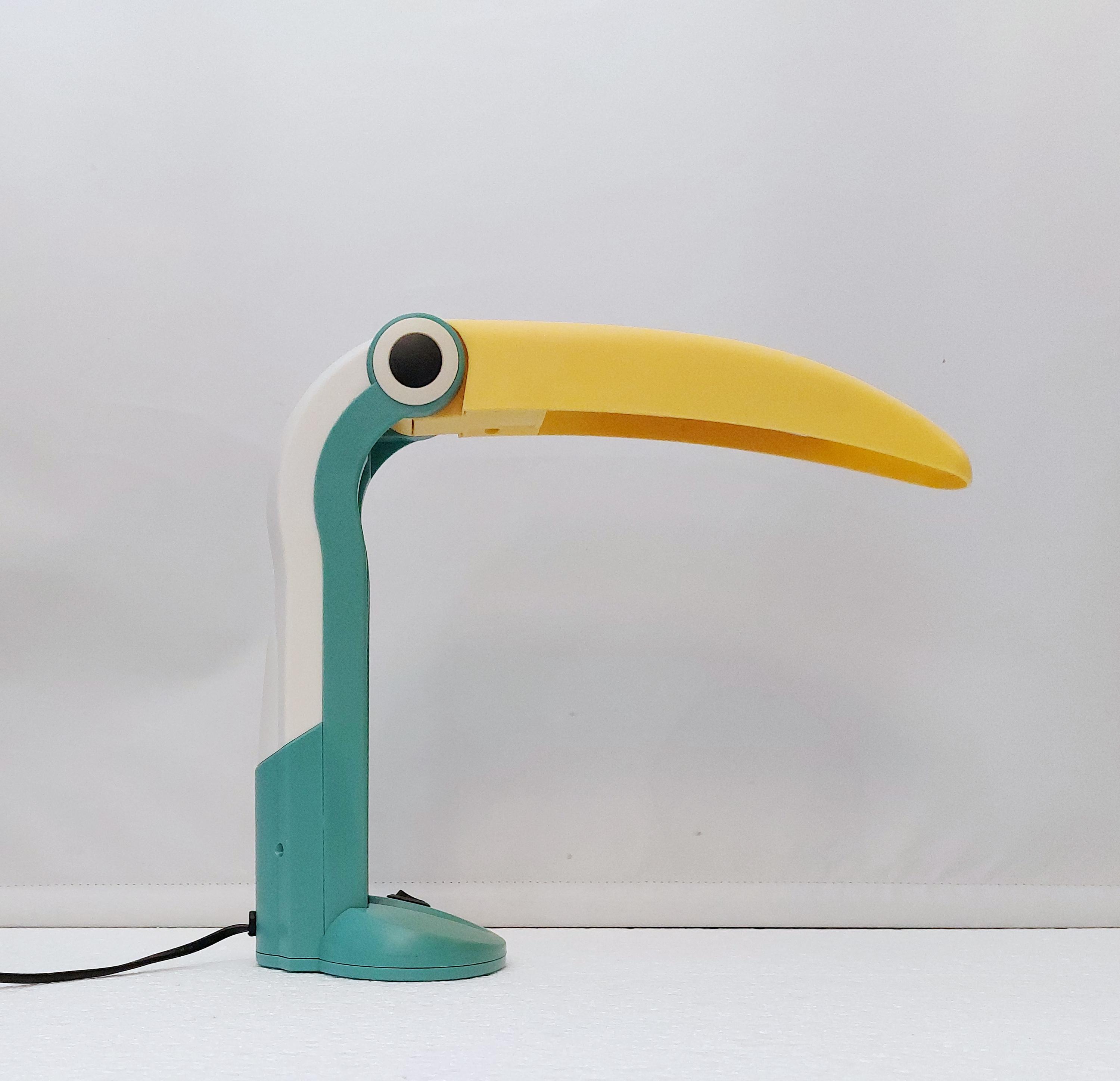 Vintage Toucan Table Lamp by H.T Huang From the 80s - Etsy