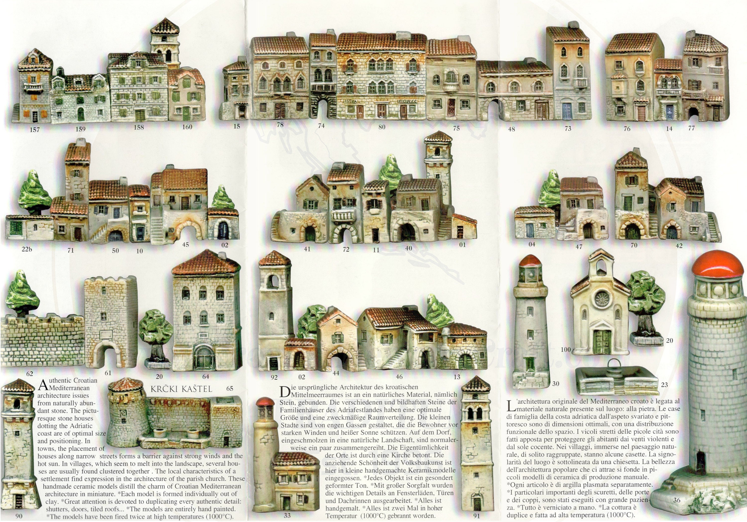 Ceramic Dubrovnik Magnet, Sveti Vlaho, Authentic Croatian Souvenir Gift ...