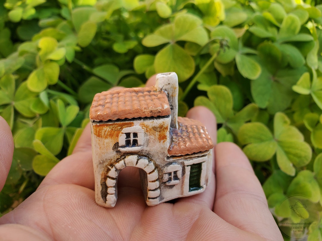 Authentic Croatian Souvenir Gift, Miniature Dalmatian House Made in ...
