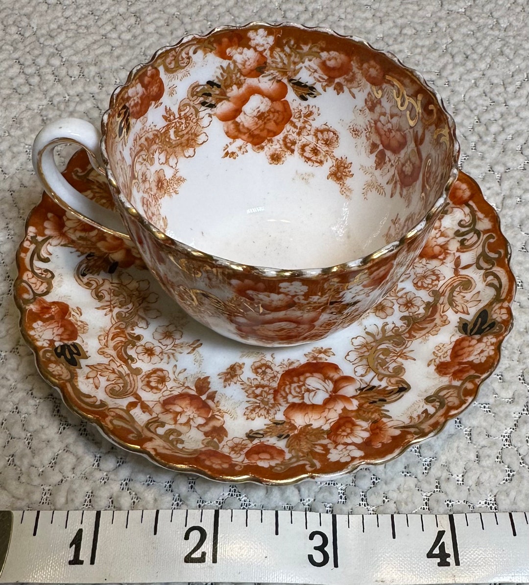 Radford Victorian Fenton Teacup and Saucer From the 1930's - Etsy