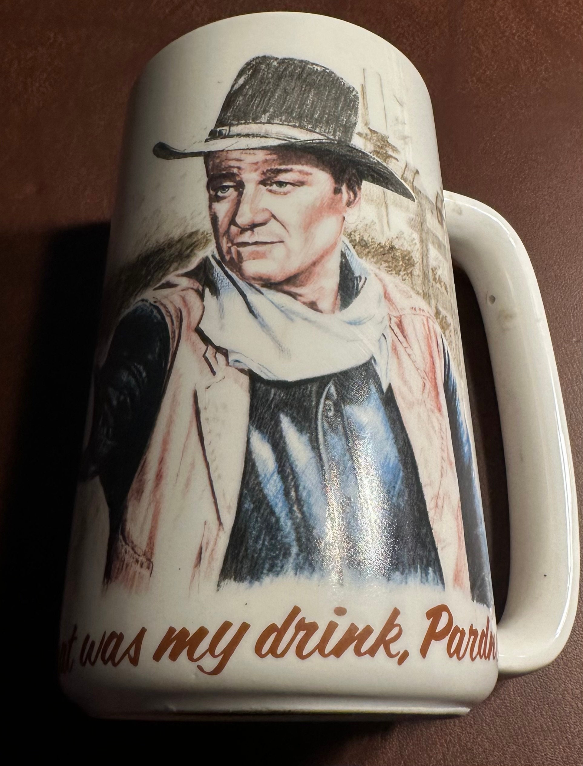 John Wayne Limited Edition Beer Stein-mug - Etsy