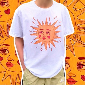 Summer Tote Bag Sun Kissed Celestial Shoulder Bag Sunshine - Etsy