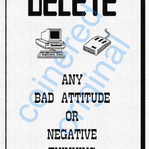 Computer Lab Poster Set, Classroom Decor, Set of 7 Computers Class ...