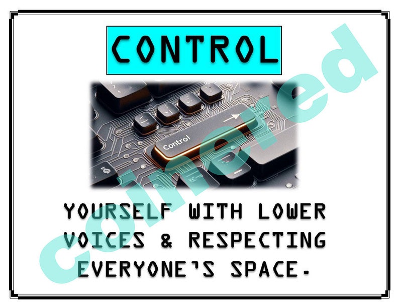 Computer Lab Rules Poster Set: Classroom Decor (digital Download) - Etsy