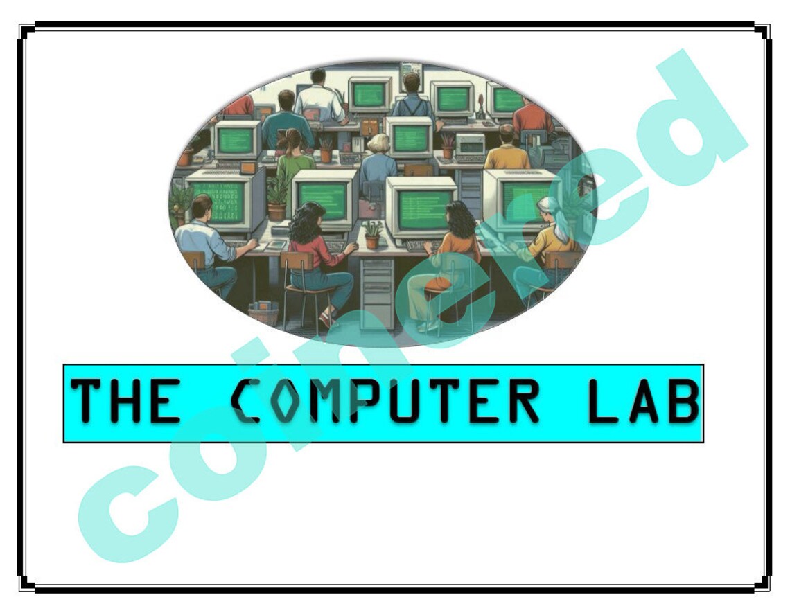 Computer Lab Rules Poster Set: Classroom Decor (digital Download) - Etsy