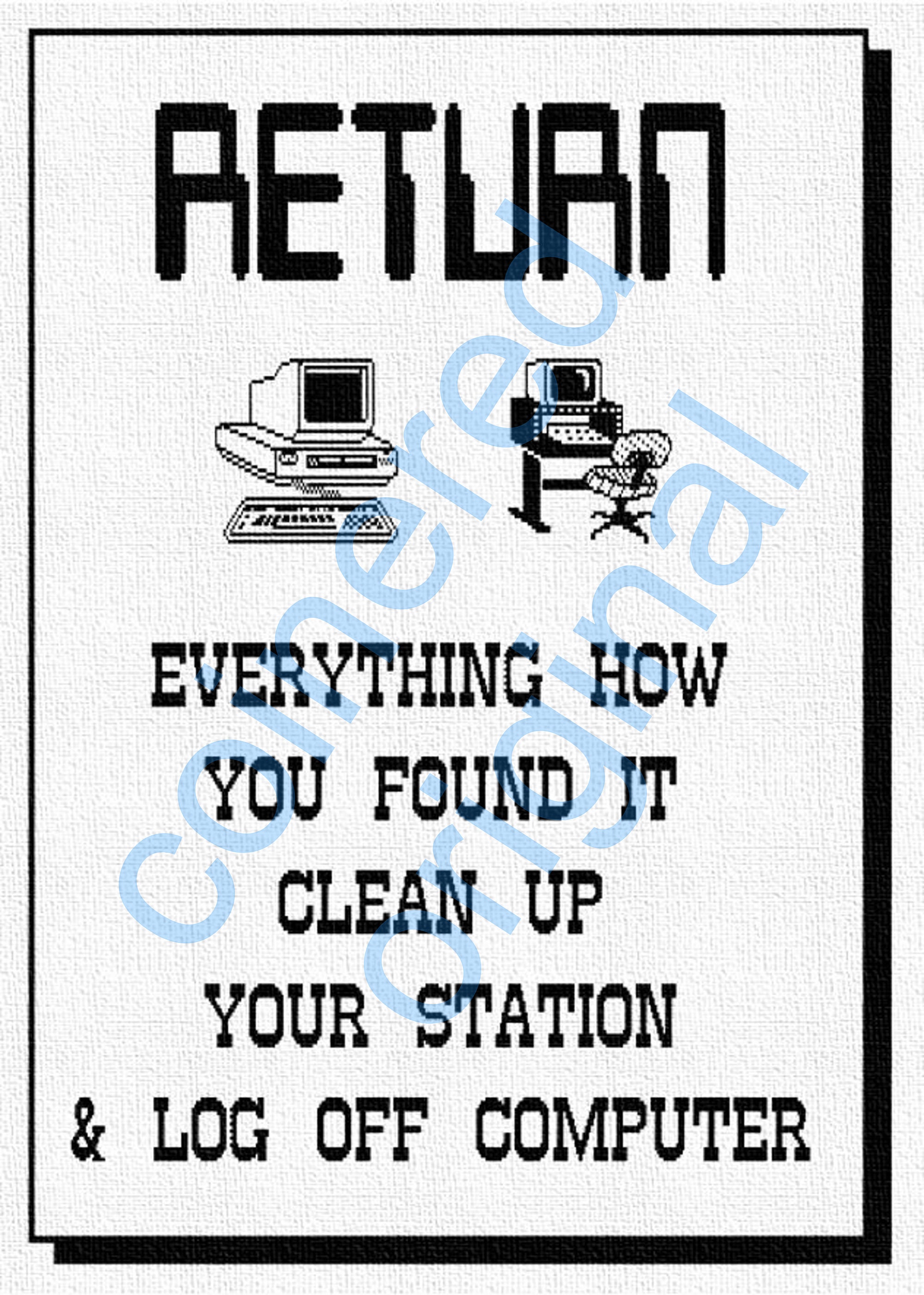 Computer Lab Poster Set Classroom Decor Set of 7 Computers - Etsy Ireland