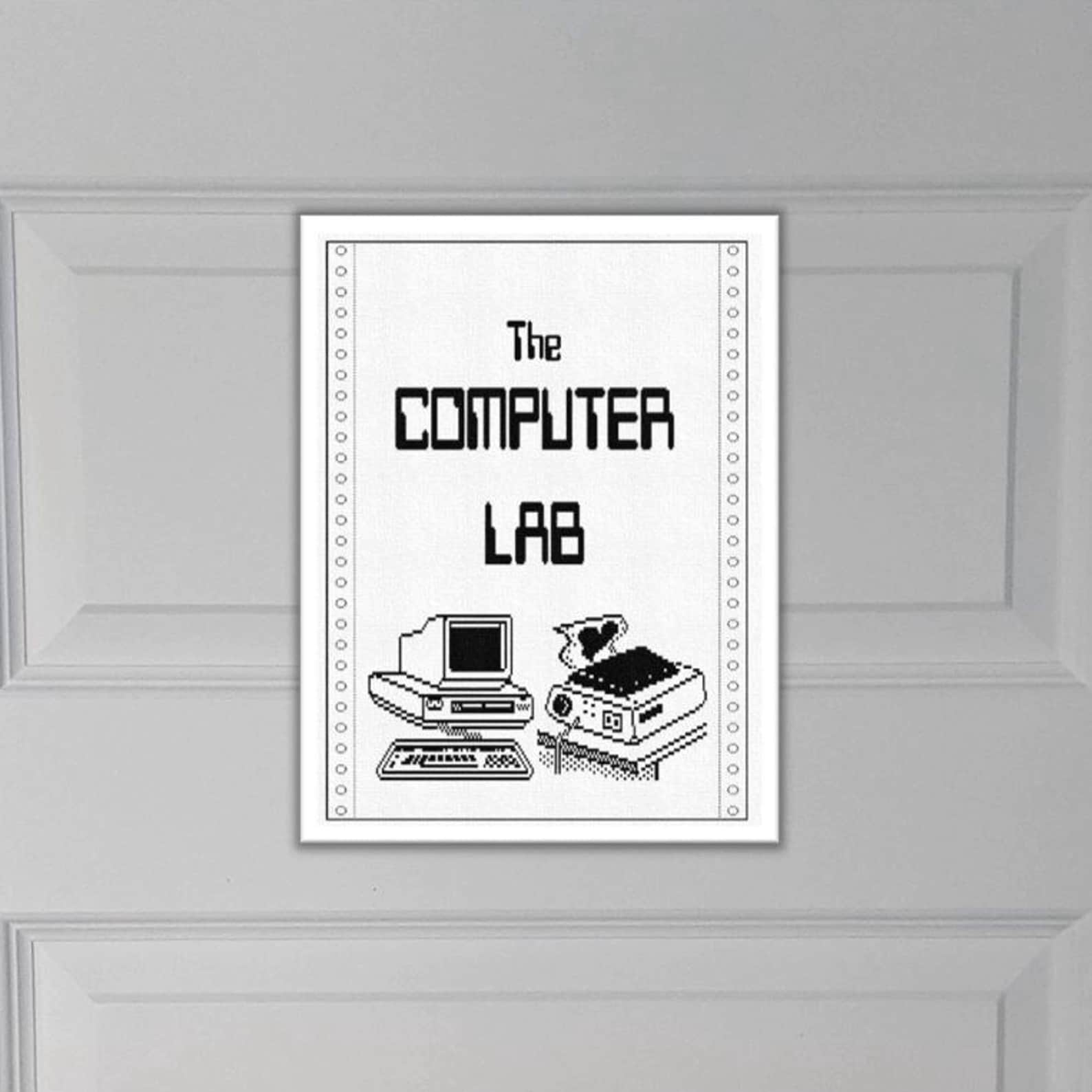 Computer Lab Poster Set, Classroom Decor, Set of 7 Computers Class ... Computer Lab Poster Set, Classroom Decor, Set of 7 Computers Class ...