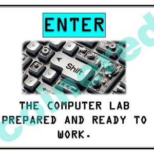 Computer Lab Rules Poster Set: Classroom Decor (digital Download) - Etsy