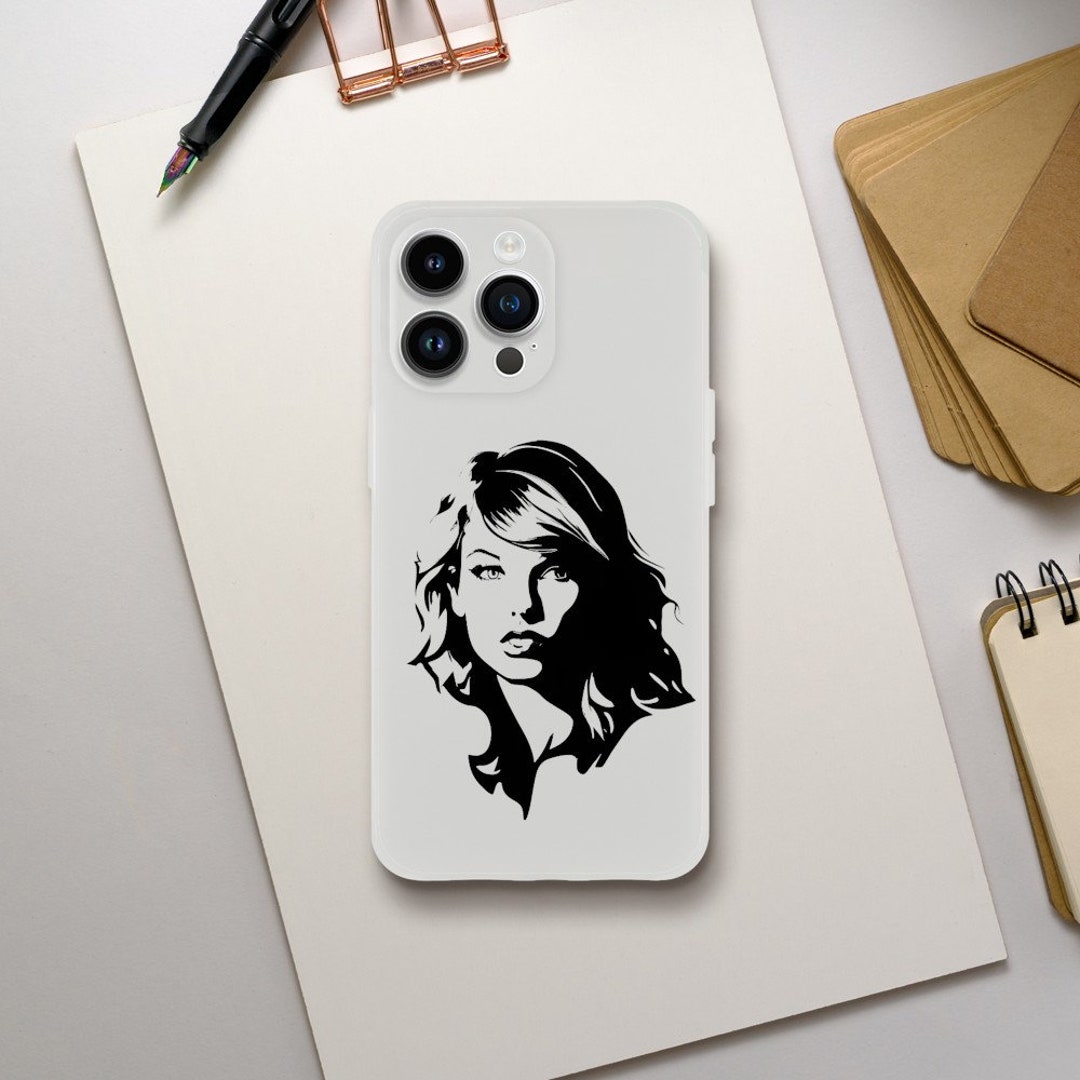 Taylor Swift Stencil Style Flexi Case/ Original Graphic - Etsy