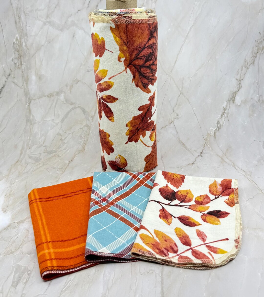 Reusable Fall Paperless Paper Towels, Unpaper Towels, Eco-friendly ...