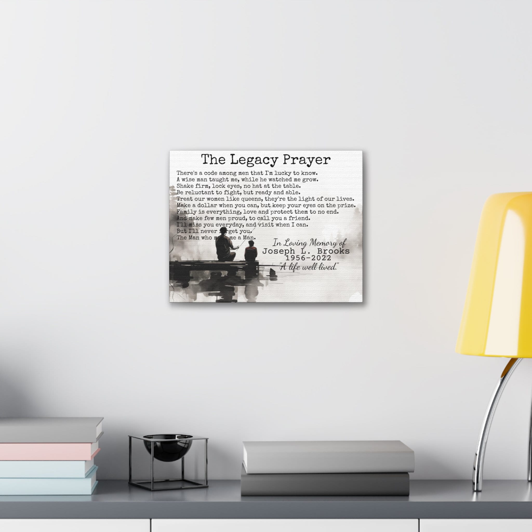 Loss of Father for Son Gift, Personalized Loss of Father Gift for Men ...