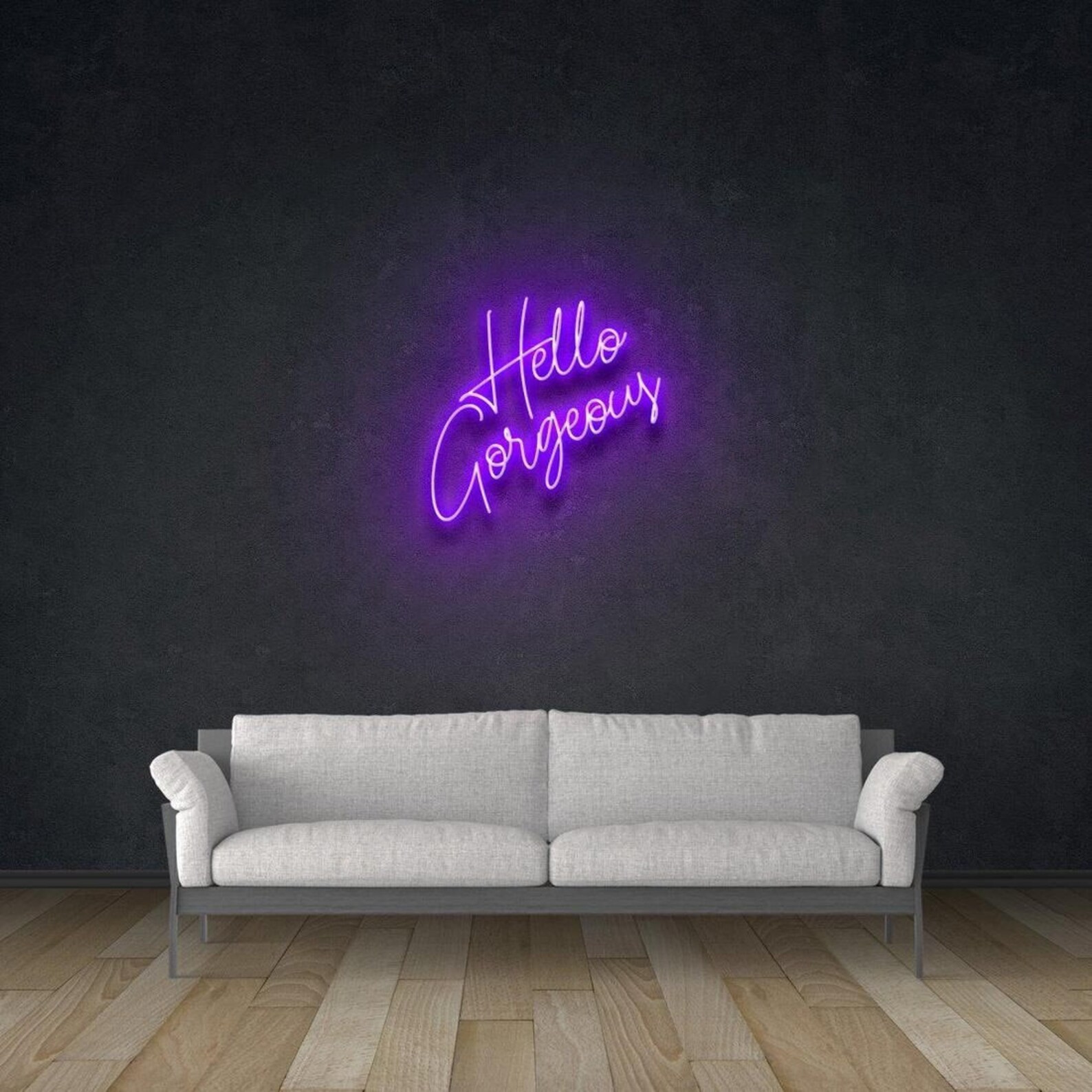 Hello Gorgeous LED Neon Sign Neon Sign Wedding Neon Sign - Etsy