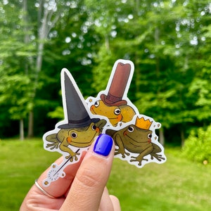 The Council of Frogs Vinyl Sticker Pack - Etsy