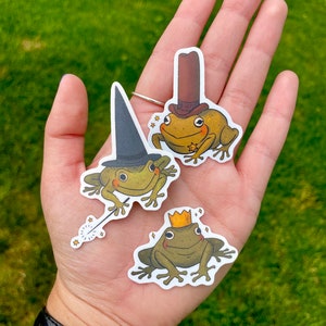 The Council of Frogs Vinyl Sticker Pack - Etsy