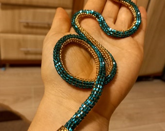 Snake bead necklace store