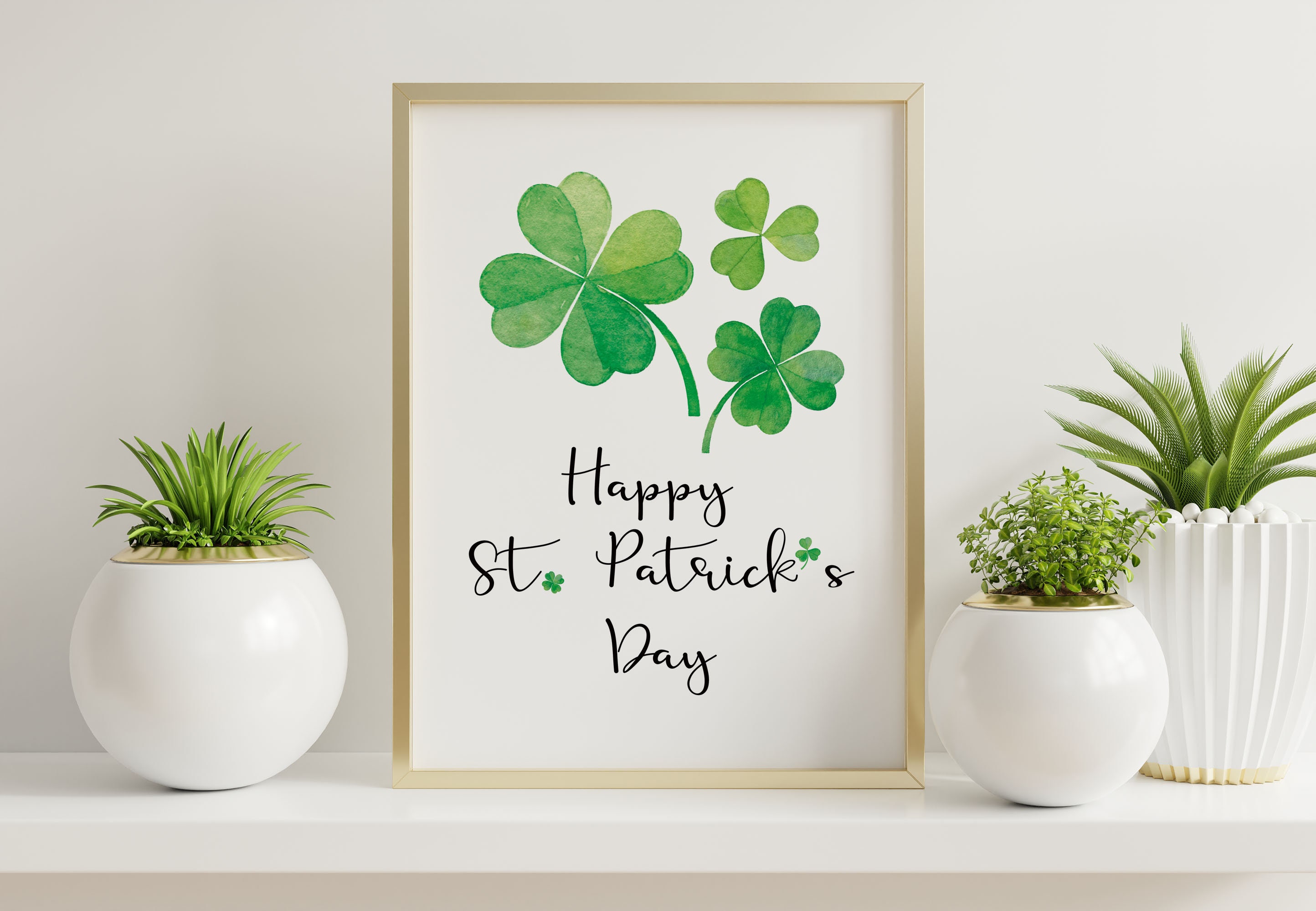 St Patricks Day Wall Art Printable | St Patricks Day Sign Poster sold ...