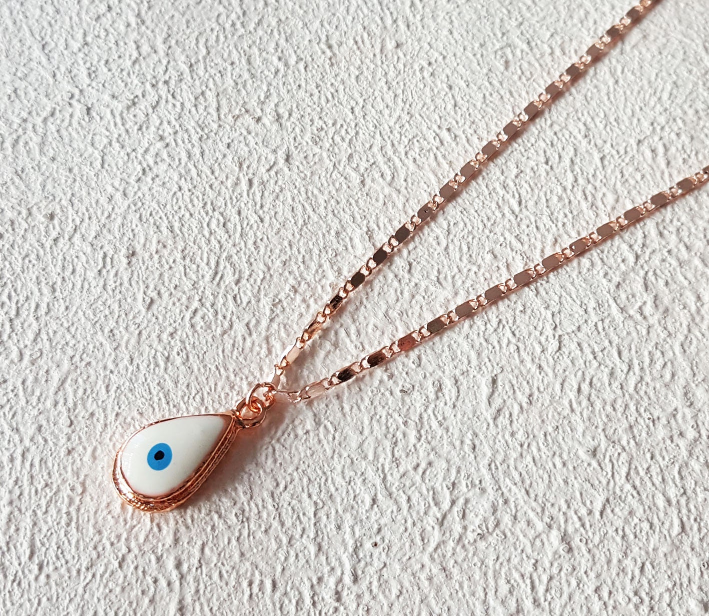 Rose Gold Layering Necklace Set Rose Gold Chain Necklace - Etsy