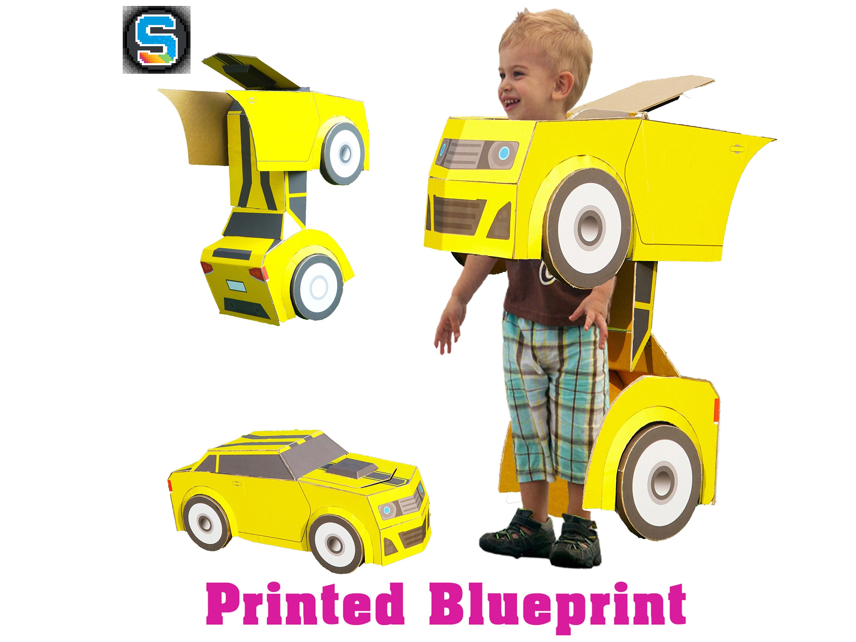 Bumblebee Transformer Costume For Kids
