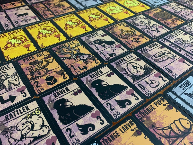 Juego de cartas Inscryption Ful Set con 204 cartas laminadas / - Etsy México